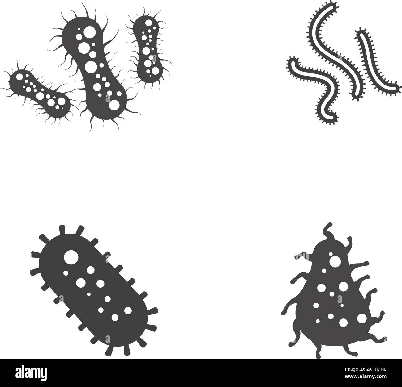 Virus vector illustration icon template design Stock Vector Image & Art ...