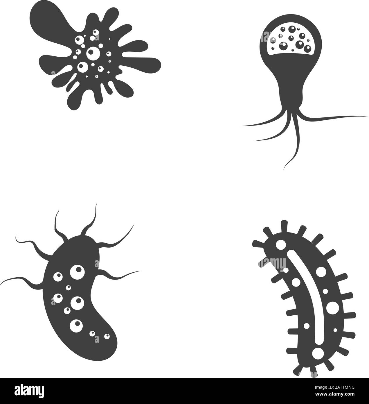 Virus vector illustration icon template design Stock Vector Image & Art ...