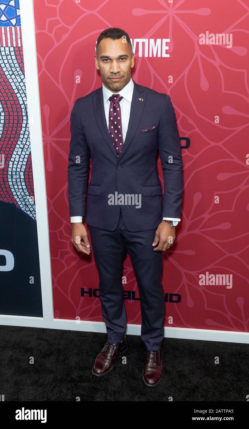 New York, NY - February 4, 2020: Jason Tottenham attends the Homeland ...