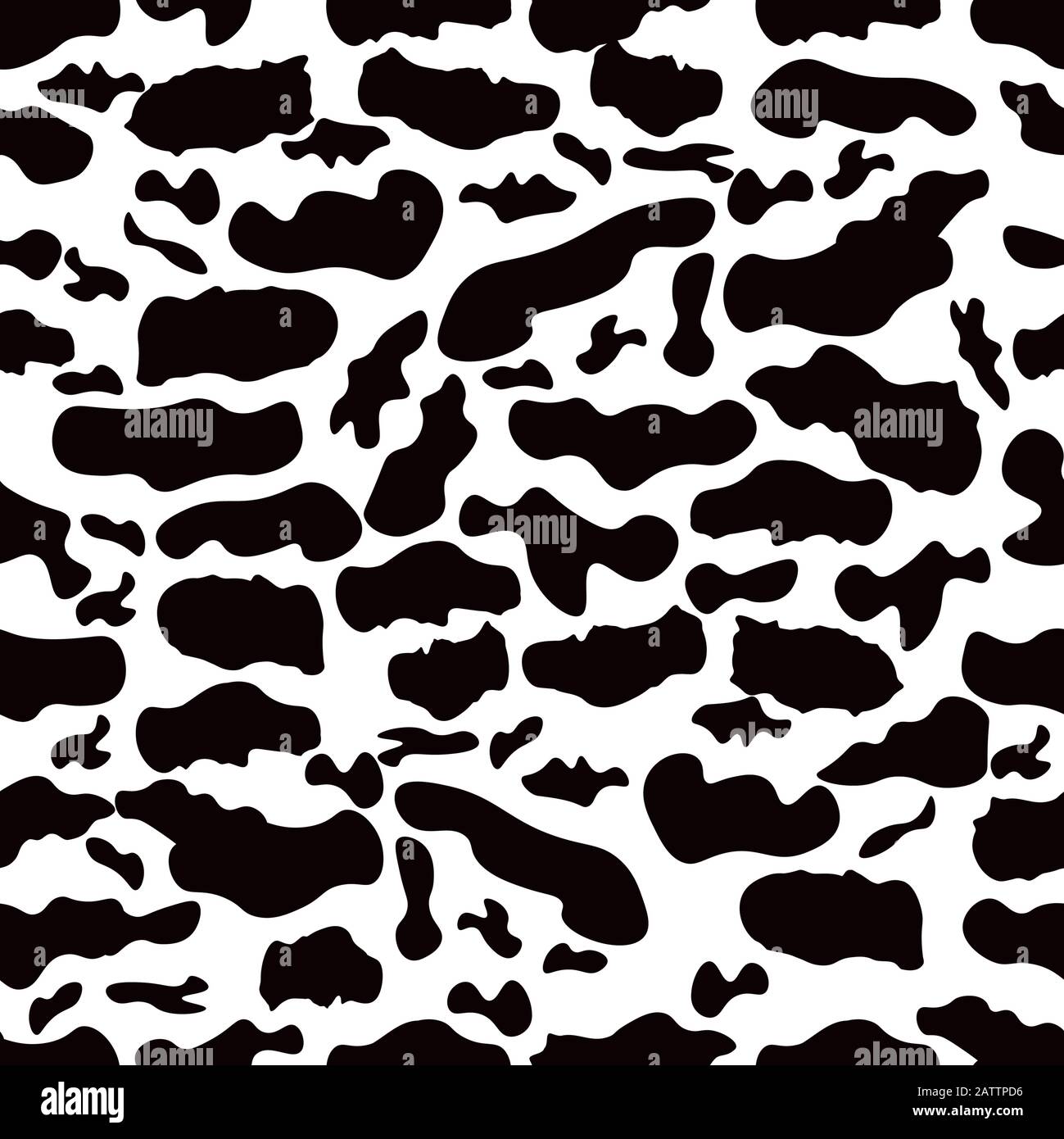 Cow skin print seamless pattern, Fabric, Tiles, Paper vector ...