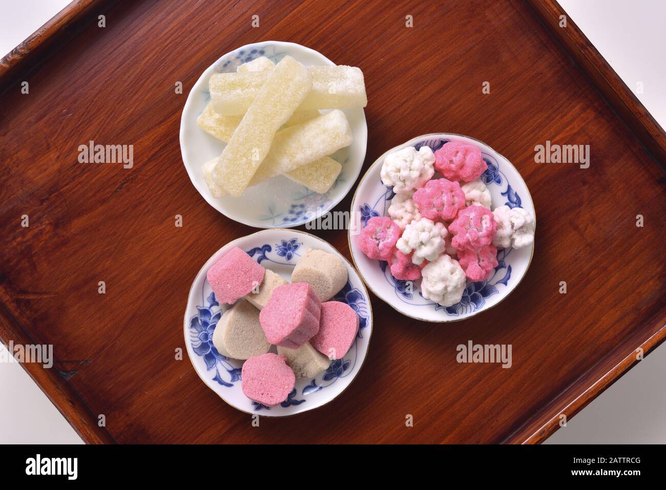 Arrangement Chinese New Year candies China Stock Photo - Alamy