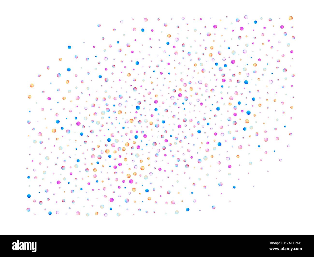 Colored mesh balls bright. Confetti new background minimalistic ...