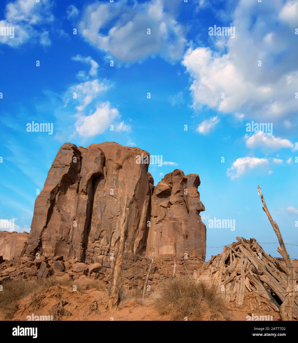 Beautiful rocks of Monument Valley National Park, USA Stock Photo - Alamy