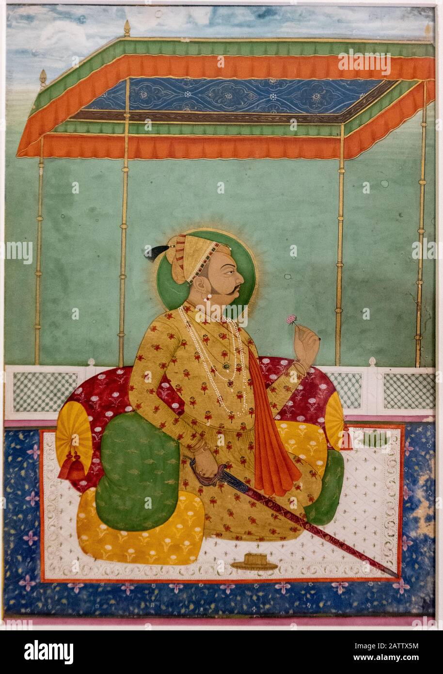 Raja Ajit Singh (1707-1724) of Jodhpur Stock Photo - Alamy