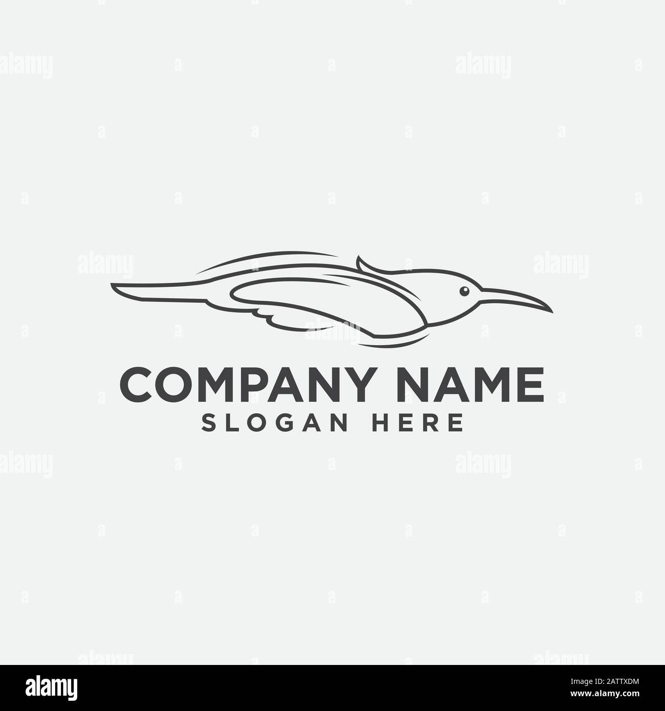 nature bird logo illustration, nature bird logo, animal rescue ...