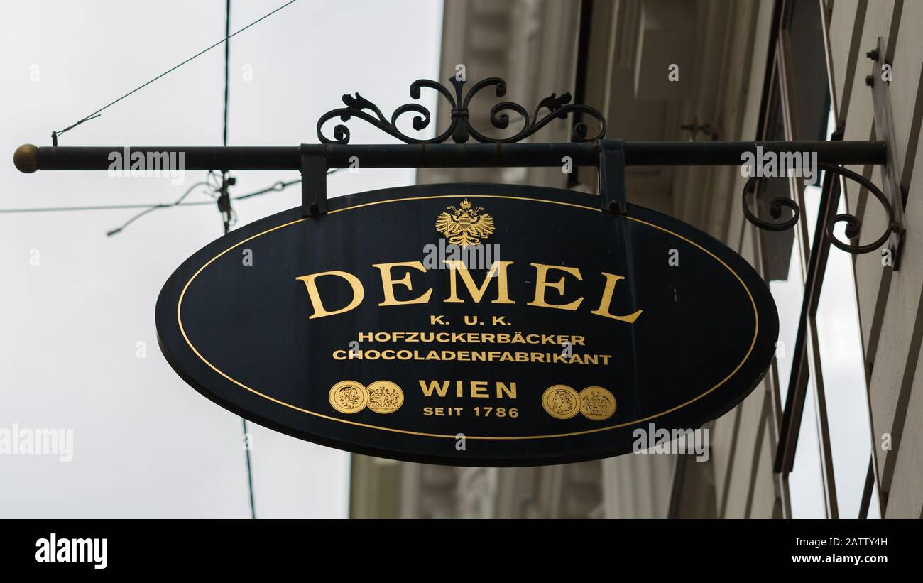 Vienna demel hi-res stock photography and images - Alamy