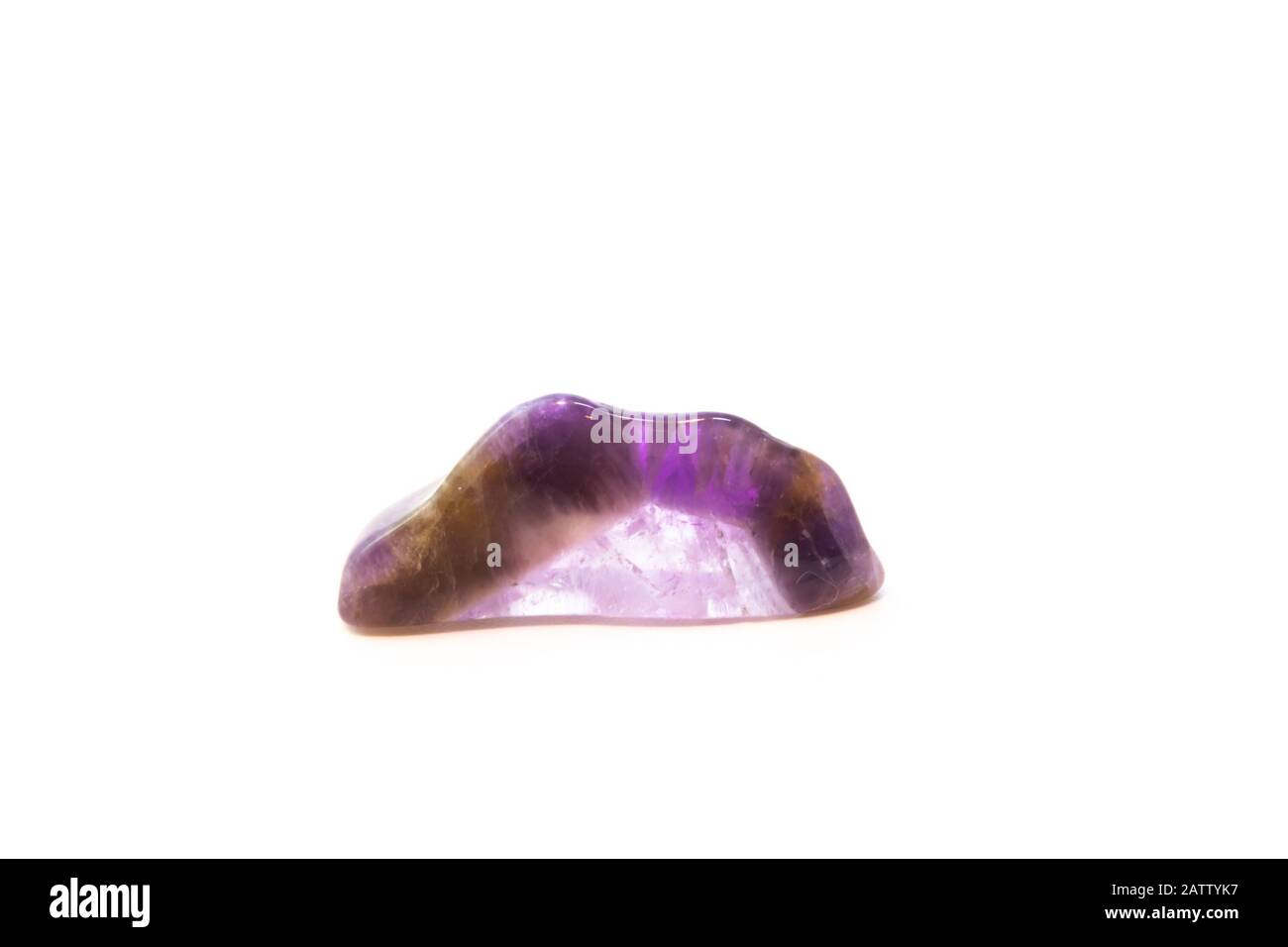 Beautiful mineral amethyst isolated on white background Stock Photo - Alamy