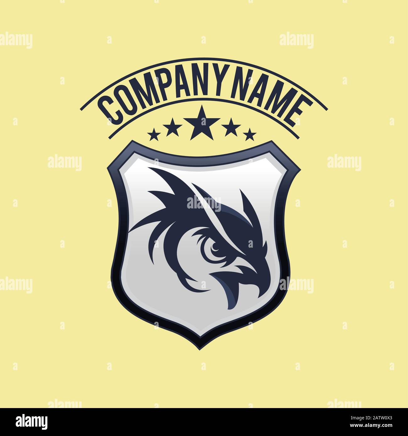 Owl vector icon modern and simple flat symbol for web site, mobile ...