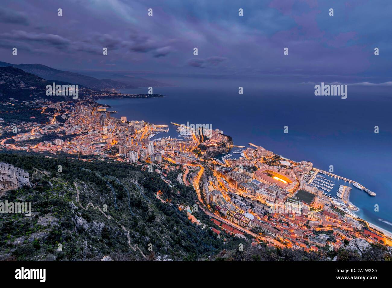 Principato di Monaco Stock Photo - Alamy