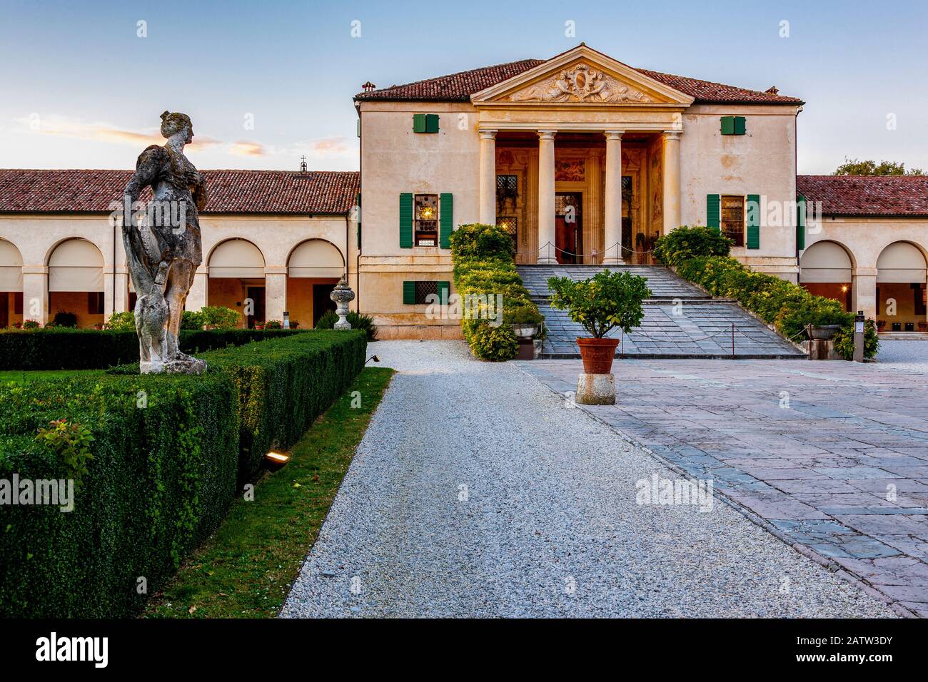 Italy Veneto Province of Treviso - Fanzolo - Villa Emo - By Andrea ...