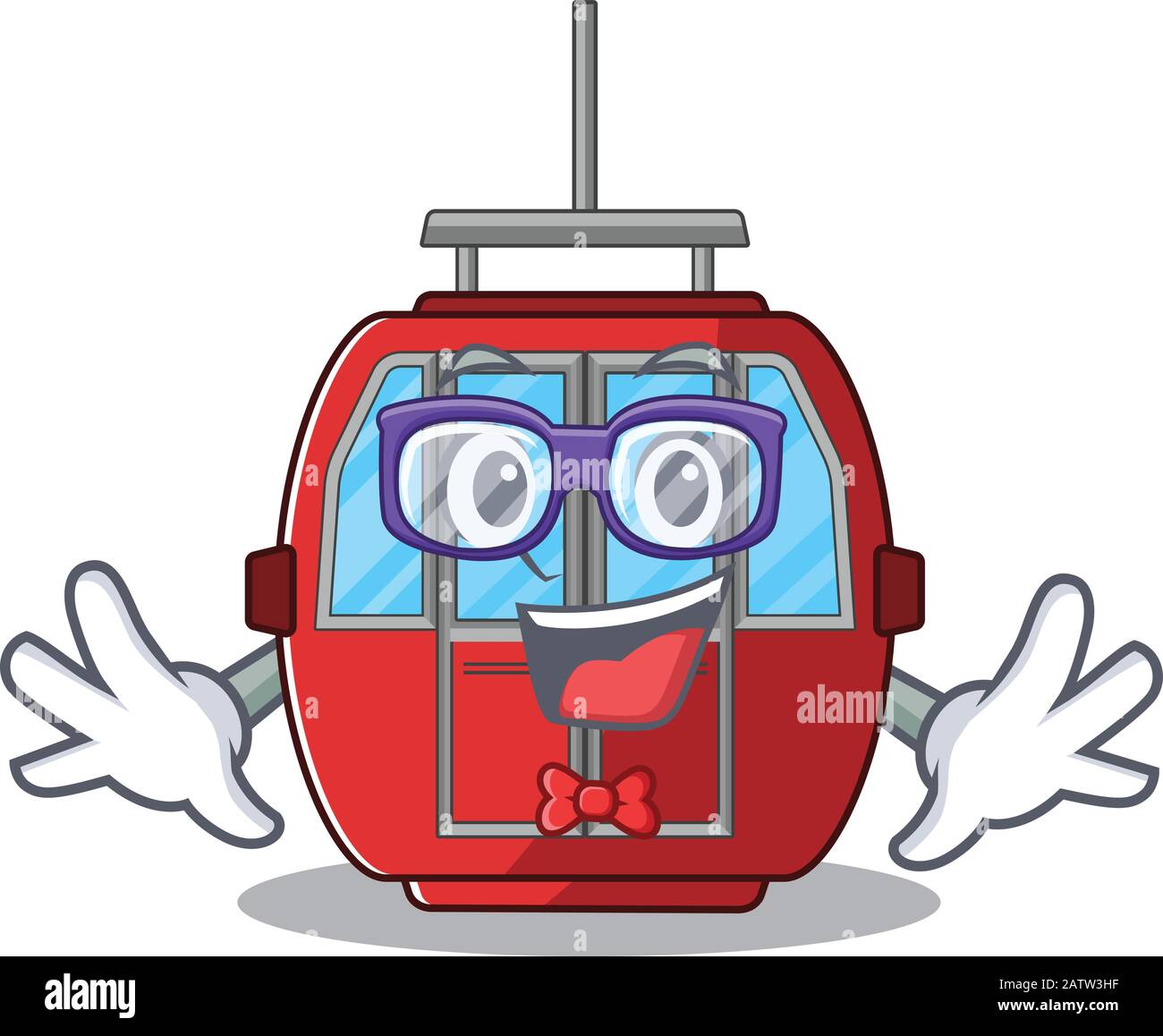 Car lifting machine concept Cut Out Stock Images & Pictures - Alamy