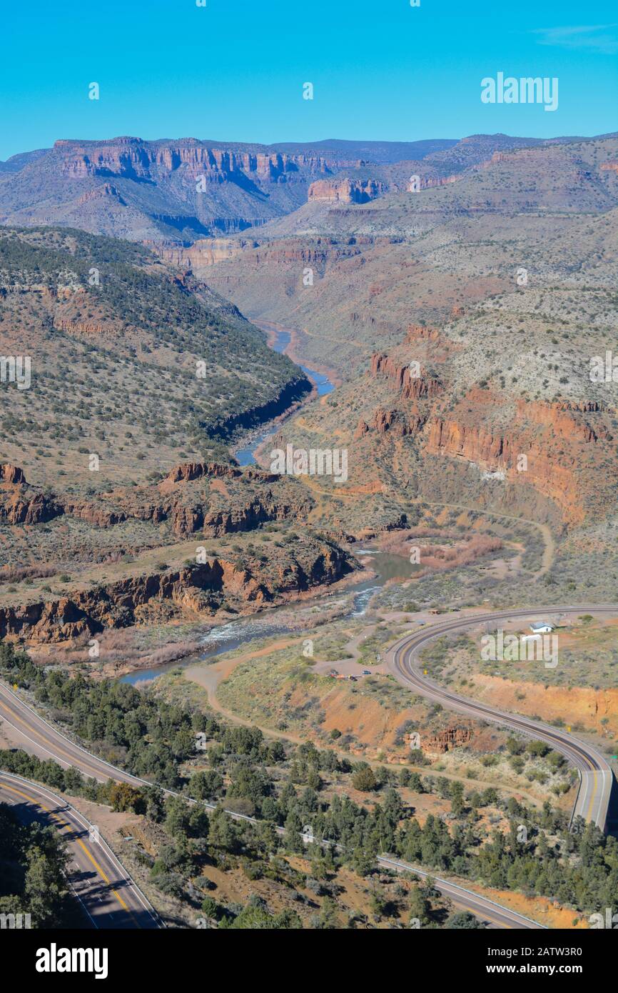 Gila river canyon hi-res stock photography and images - Alamy