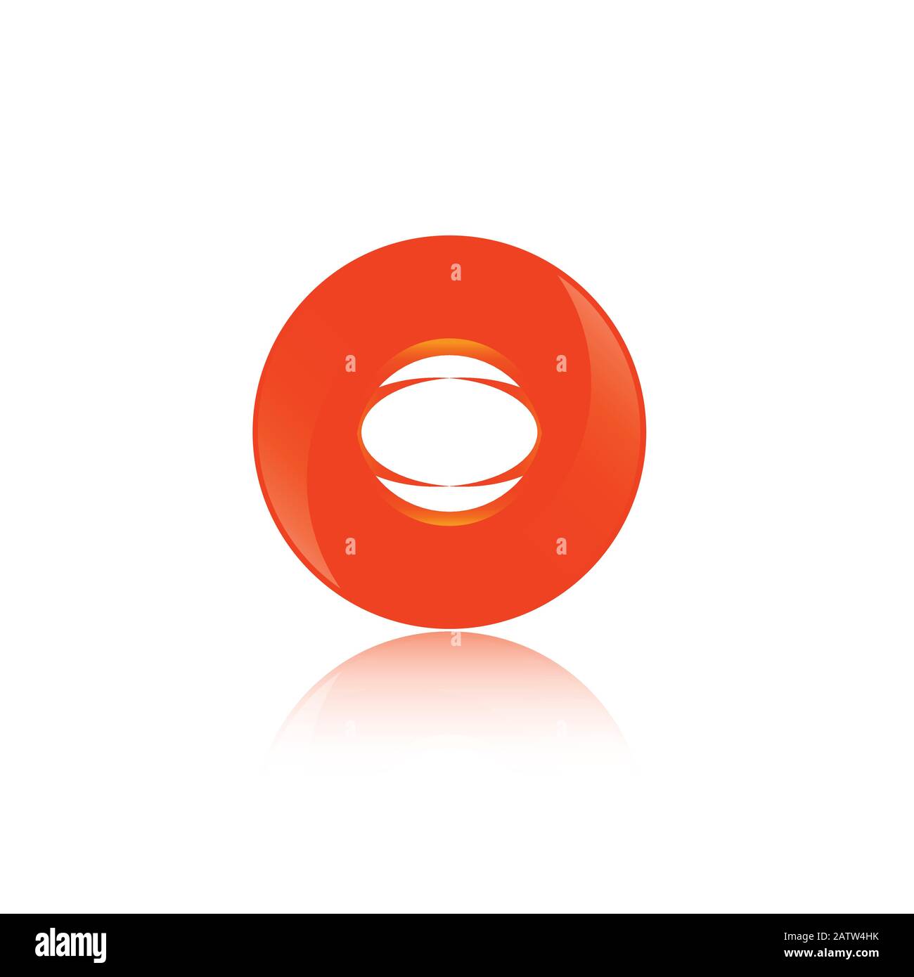Technology orbit web rings logo design. Vector circle ring logo design ...