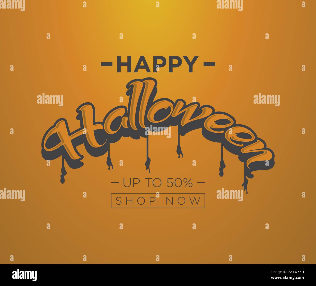 Happy halloween sale background Stock Vector Images - Alamy