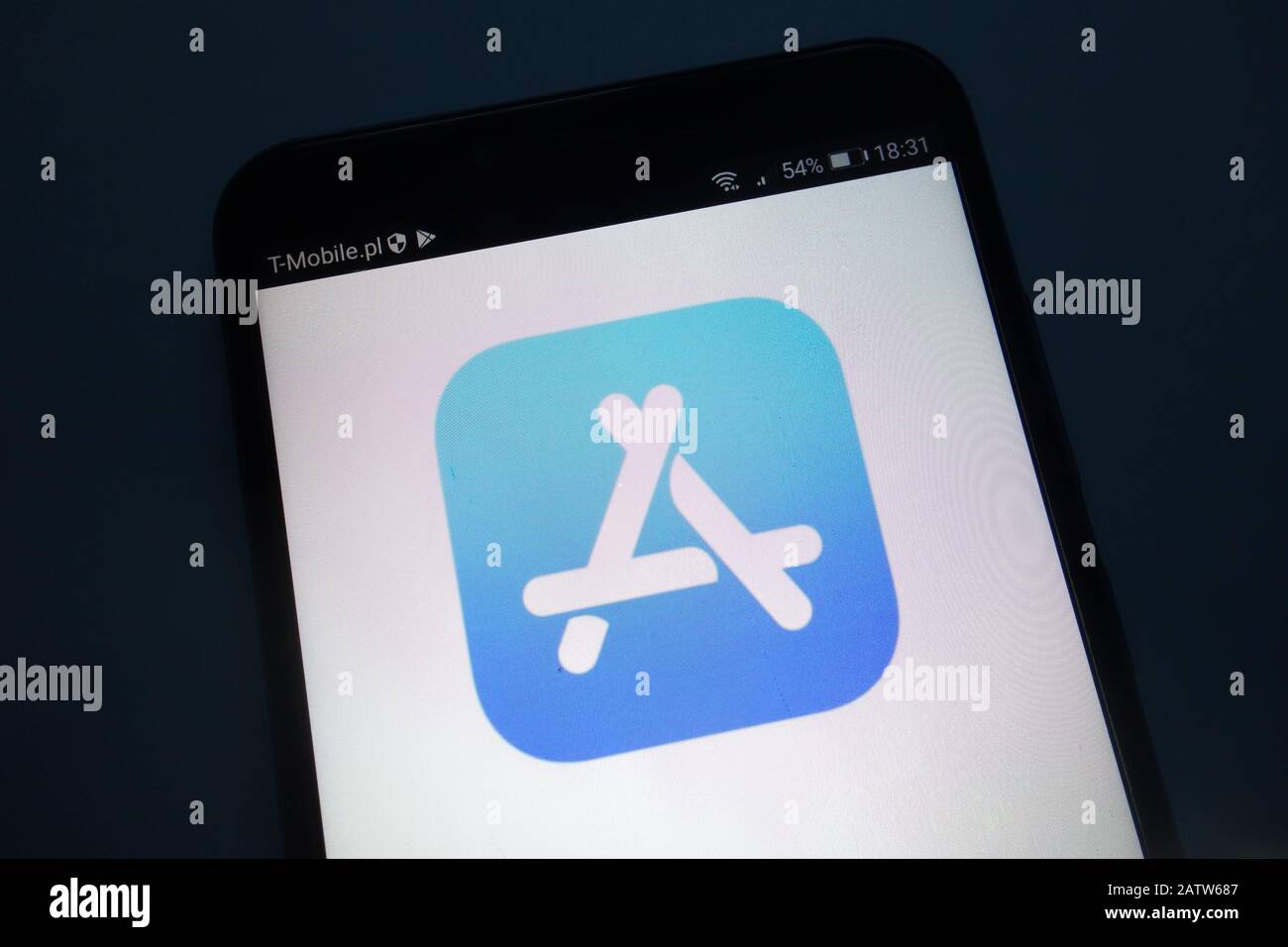 App store logo hi-res stock photography and images - Alamy