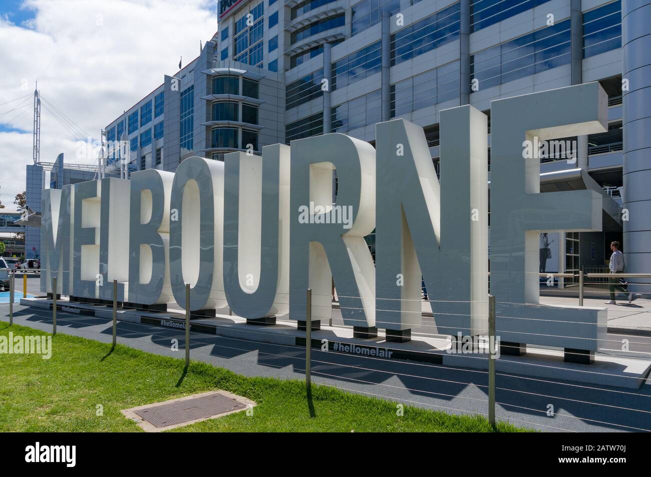 Australia welcome to melbourne hi-res stock photography and images - Alamy