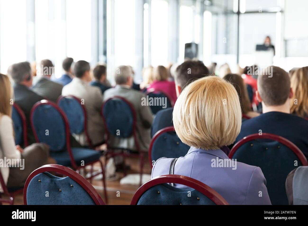Participants at the professional or business conference Stock Photo - Alamy