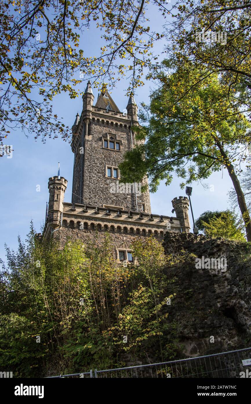 Wilhelmsturm, fortress and castle in Dillenburg Stock Photo - Alamy