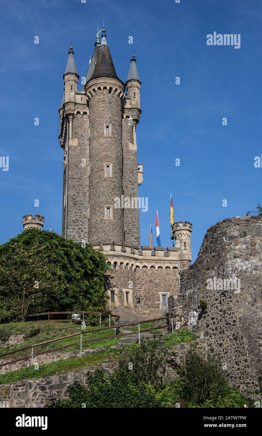 Wilhelmsturm, fortress and castle in Dillenburg Stock Photo - Alamy