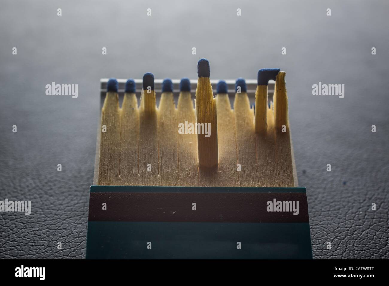 Matchstick letter with matches and flame Stock Photo - Alamy