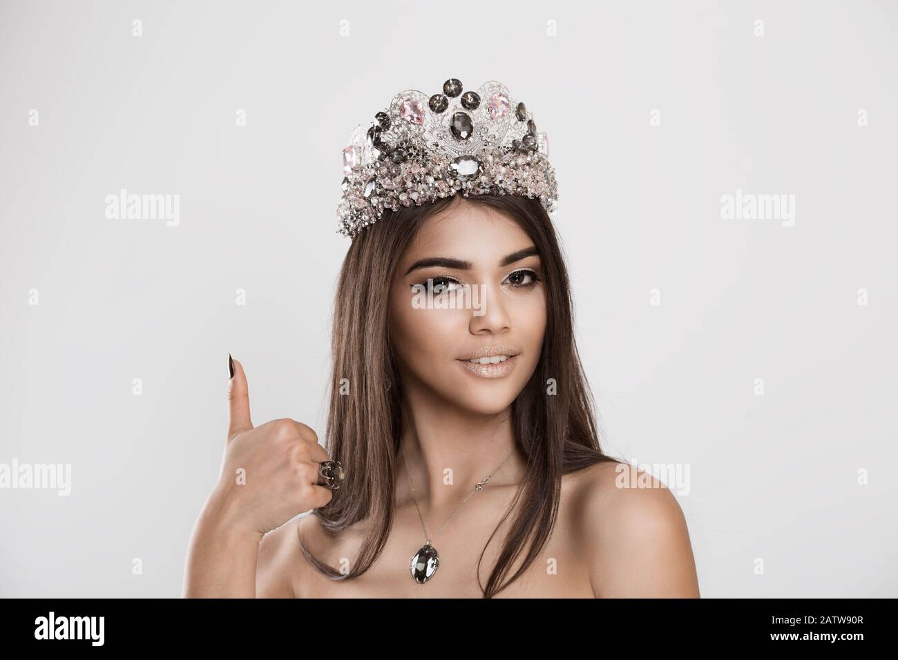 Indian Queen With Crown