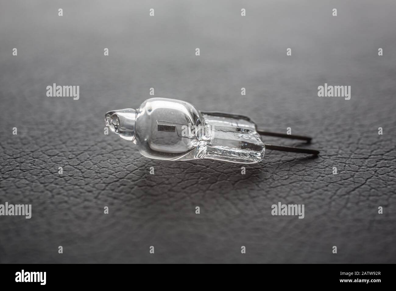 Halogen lamp illuminant with filament Stock Photo - Alamy