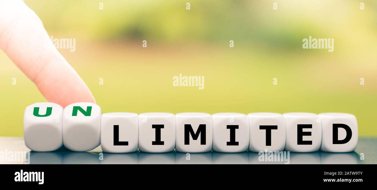 Infinity symbol unlimited life hi-res stock photography and images - Alamy