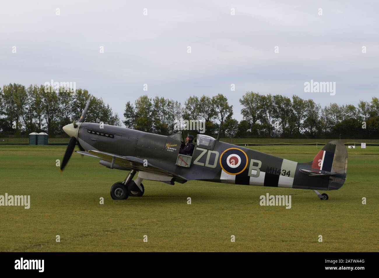 Supermarine Spitfire at Goodwood Stock Photo - Alamy