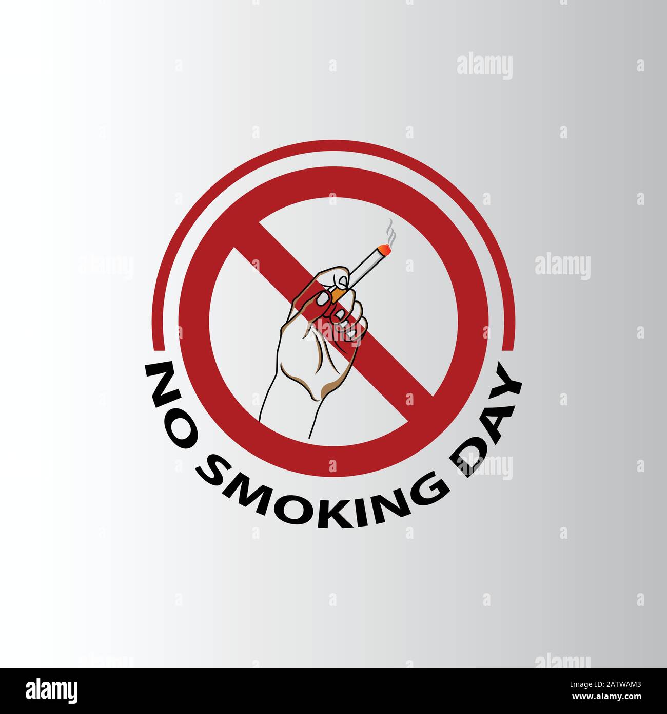 Anti smoking vector vectors Stock Vector Images - Alamy