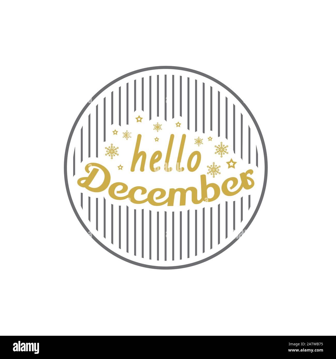 Hello december hi-res stock photography and images - Alamy