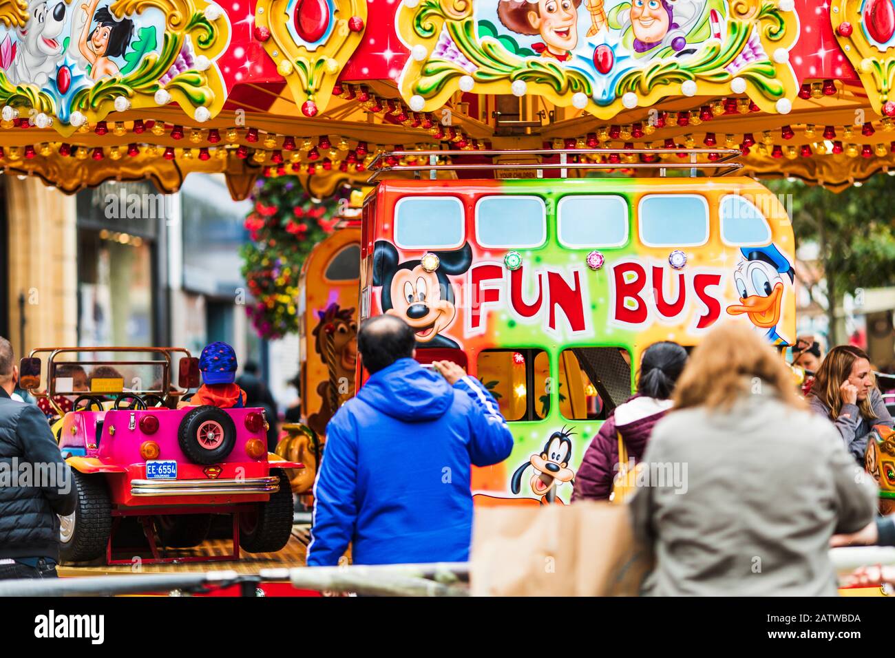 Town Centre Fun Fair High Resolution Stock Photography and Images - Alamy