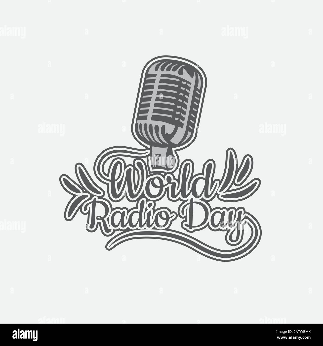 Microphone on sound mixing Stock Vector Images - Alamy