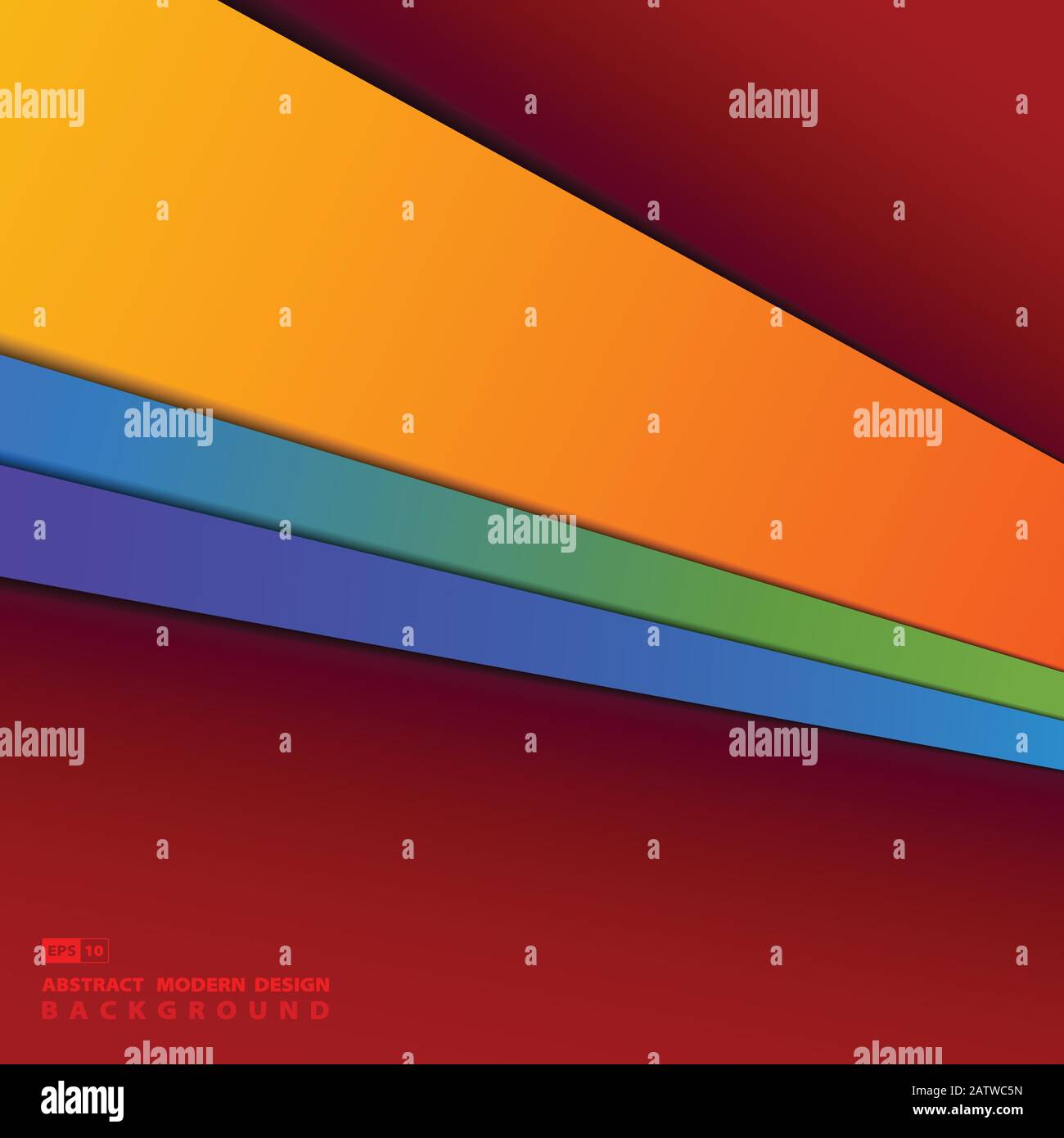 Abstract colorful template design of fluid gradient cover background ...