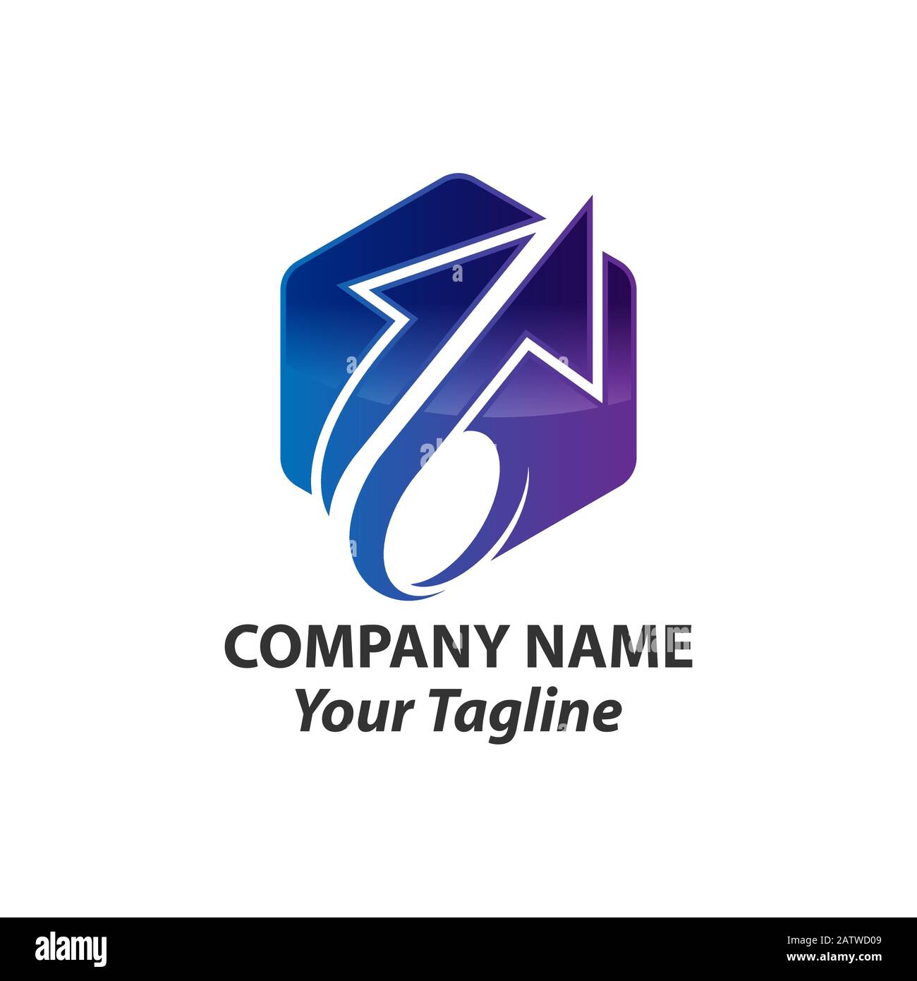 Simple arrow up geometric Cut Out Stock Images & Pictures - Alamy