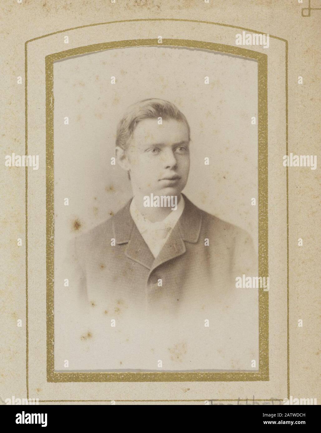 Young Man 1890 Century High Resolution Stock Photography and Images - Alamy