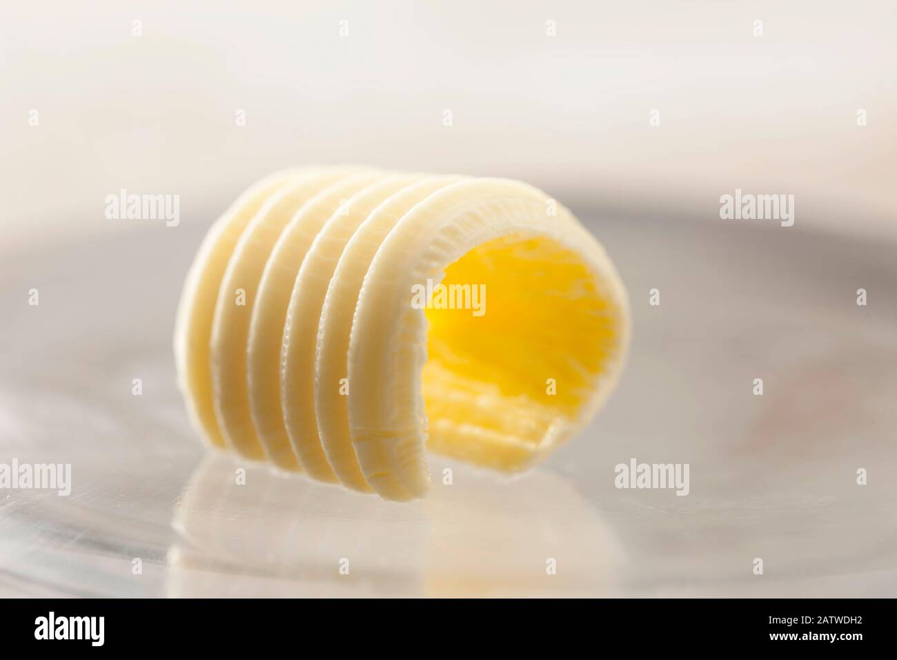 A piece of butter. Germany Stock Photo - Alamy