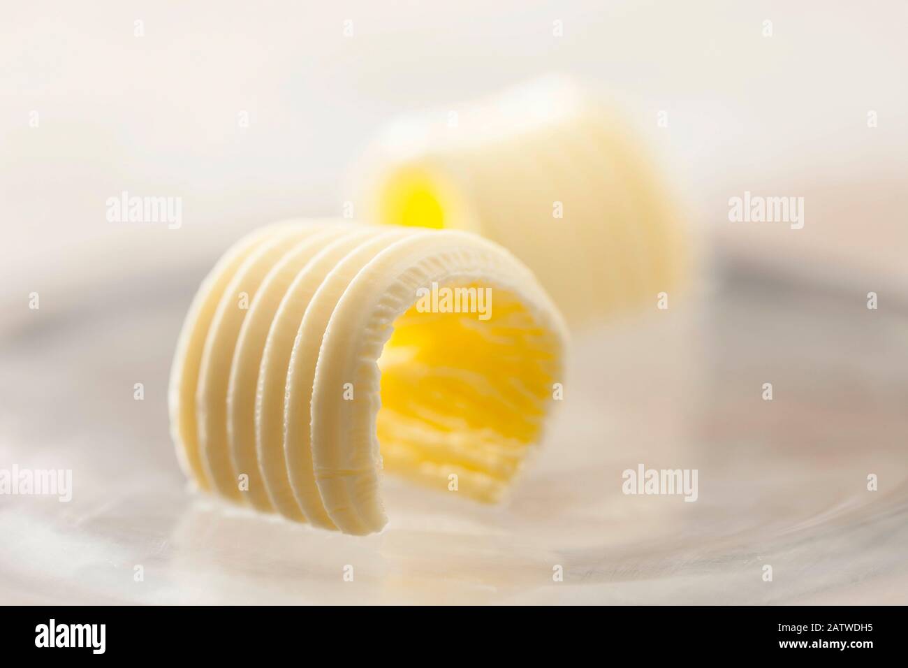 A piece of butter. Germany Stock Photo - Alamy