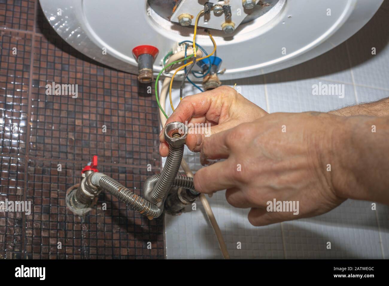 Broken boiler hi-res stock photography and images - Alamy
