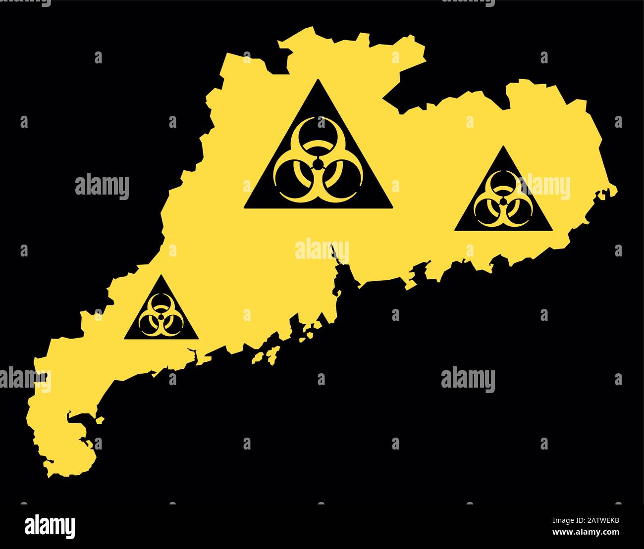 Guangdong province vectors hi-res stock photography and images - Alamy