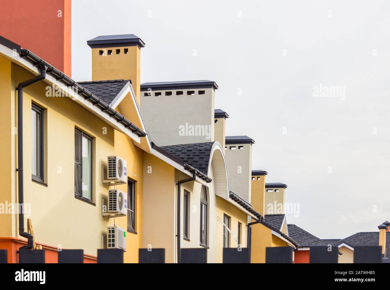 Soft roof, roof tiles, flexible shingles. Roof tiling texture. Flexible ...