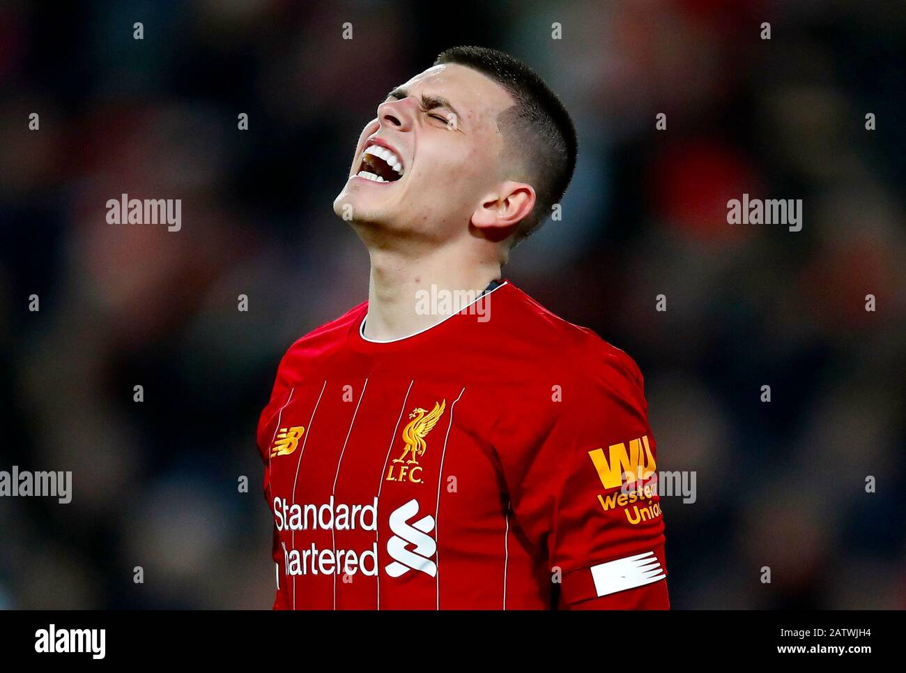 Liverpool's Adam Lewis Stock Photo - Alamy