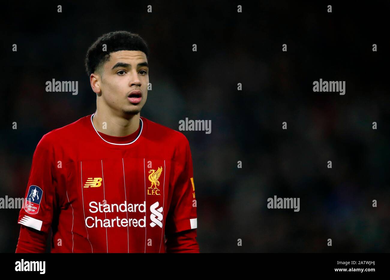 Liverpool's Ki-Jana Hoever Stock Photo - Alamy