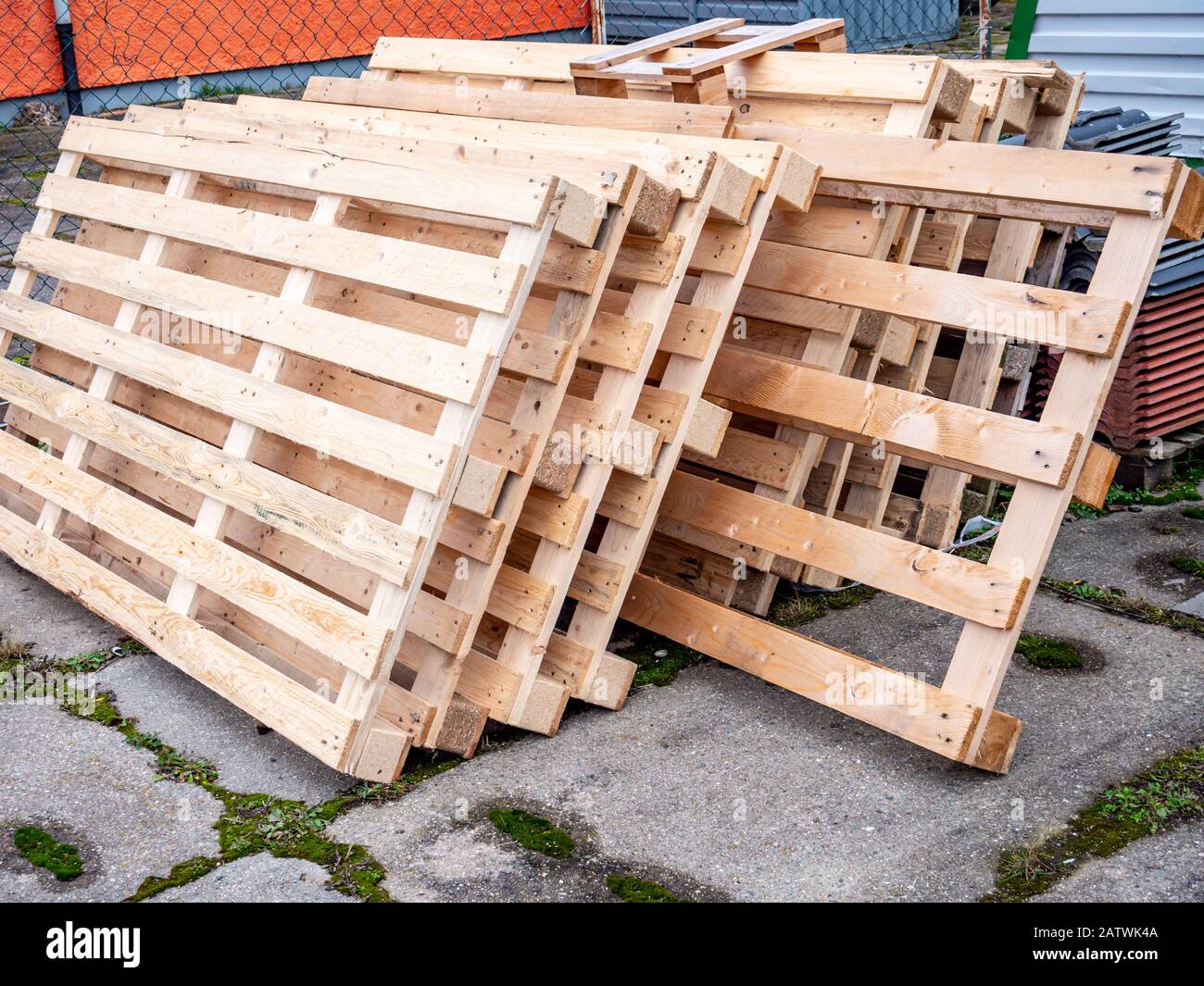 Export pallets hi-res stock photography and images - Alamy
