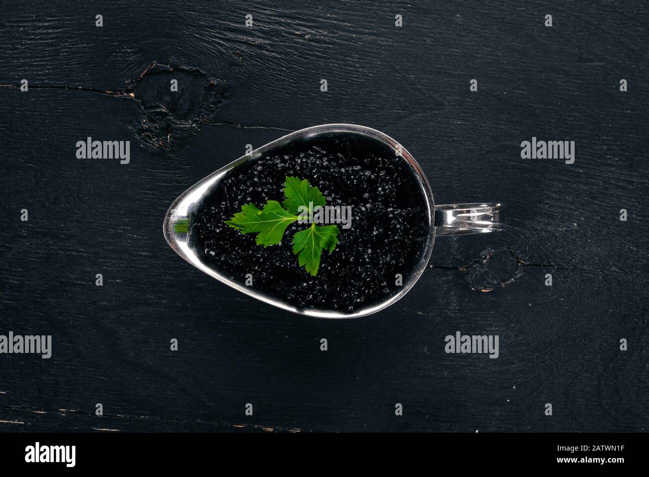 Silver spoon caviar closeup hi-res stock photography and images - Alamy