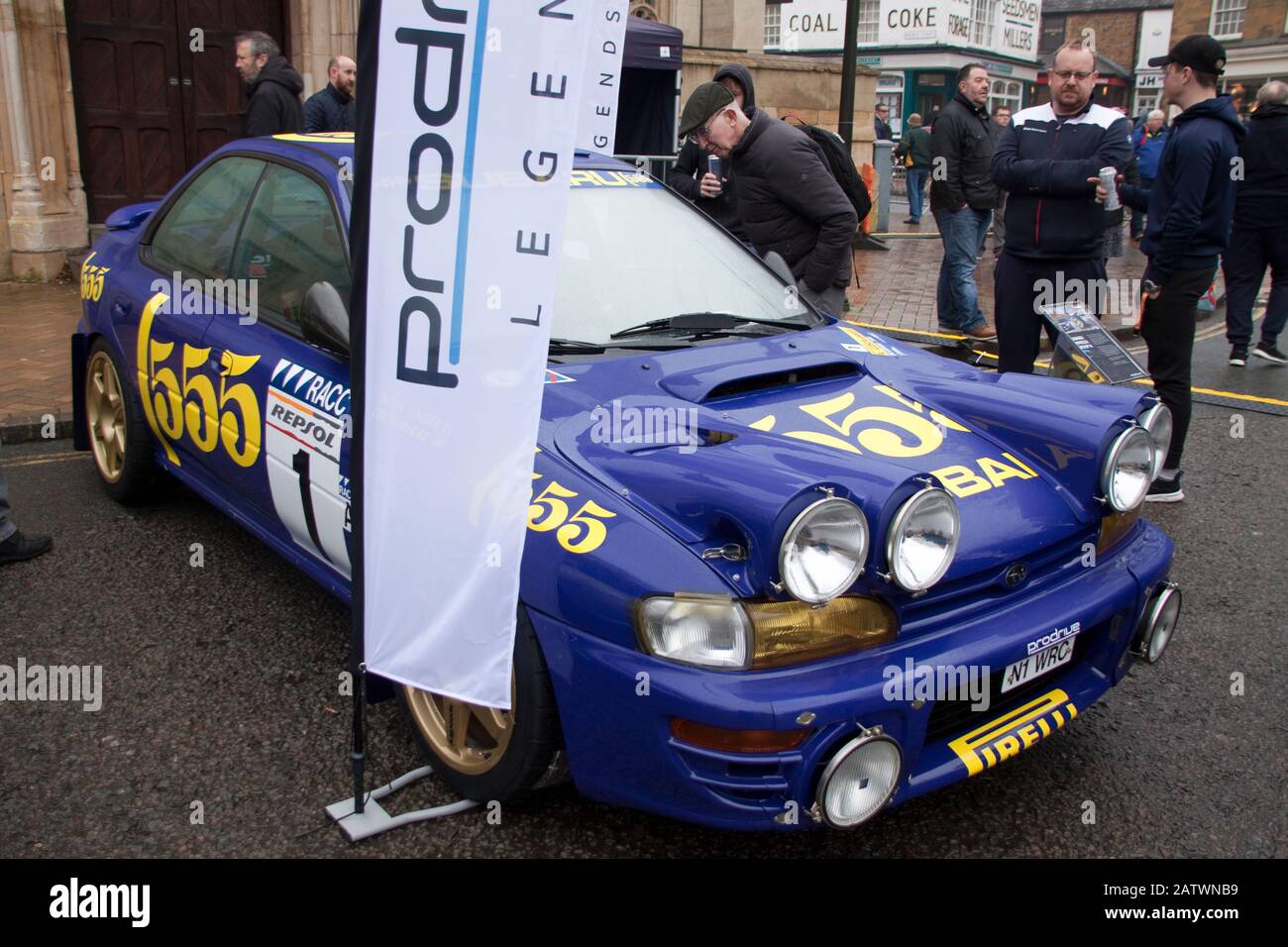 Colin mcrae subaru impreza rally hi-res stock photography and images ...