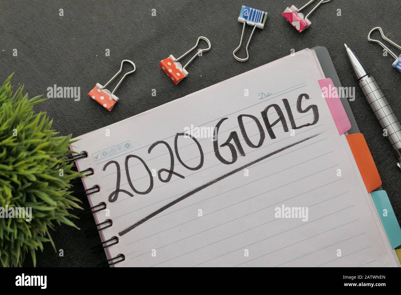 Handwriting 2020 hi-res stock photography and images - Alamy