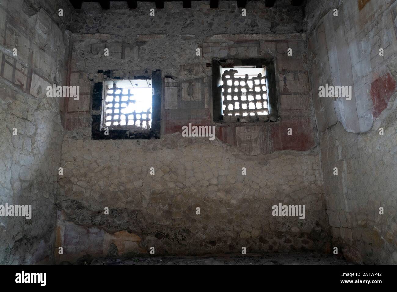Ercolano Herculaneum ancient ruins view Stock Photo - Alamy
