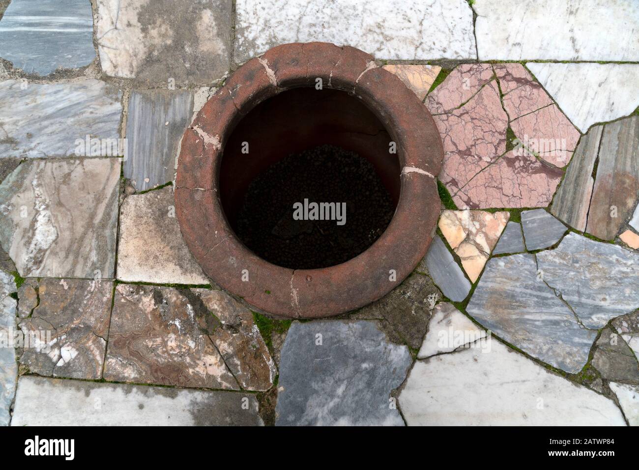 Ercolano Herculaneum ancient ruins view Stock Photo - Alamy