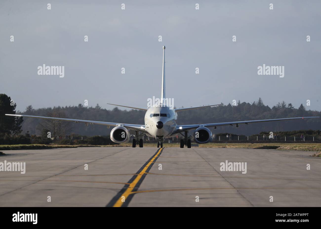 The UK's first submarine-hunting P-8A Poseidon maritime patrol aircraft ...