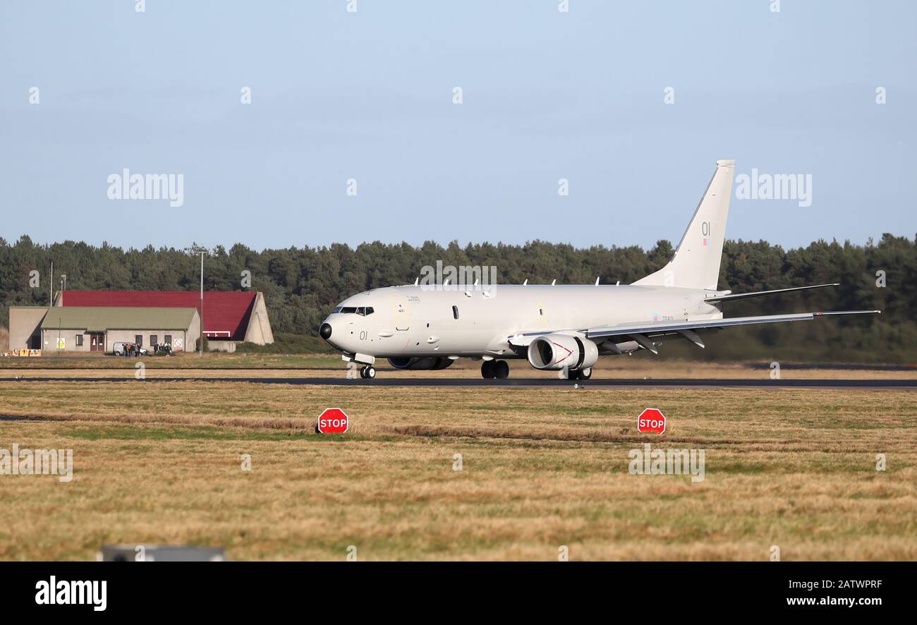 The UK's first submarine-hunting P-8A Poseidon maritime patrol aircraft ...